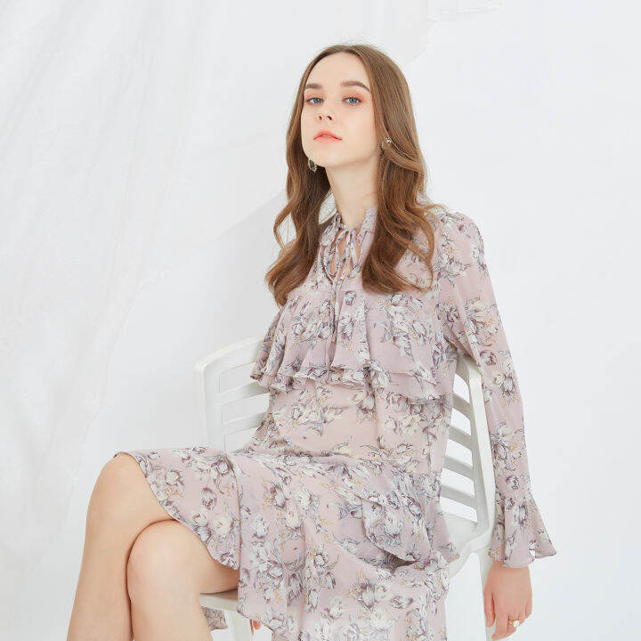 NITAN (นิทาน) ชุดเดรสให้นมบุตร รุ่น Alyssum Nursing Dress | Lazada.co.th