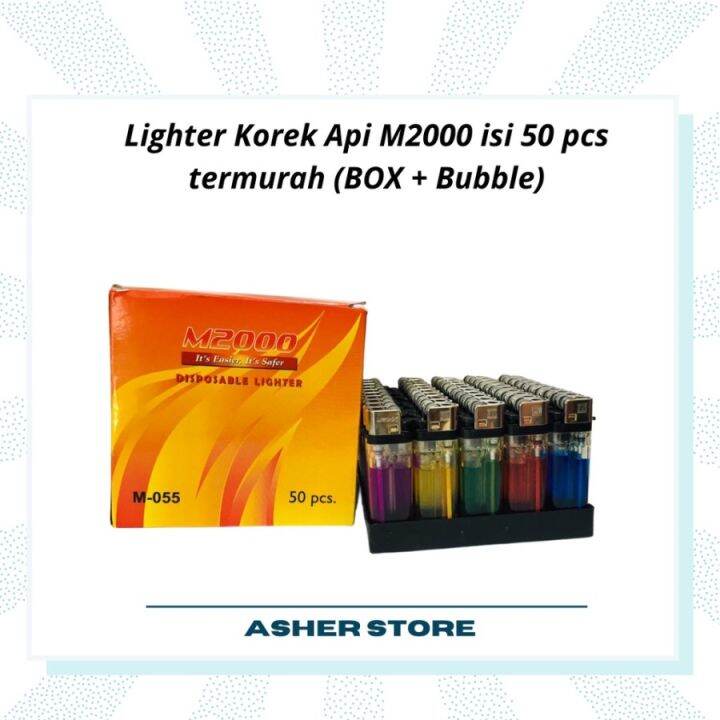 Korek Api Gas M2000 / Korek Api Roda Murah | Lazada Indonesia