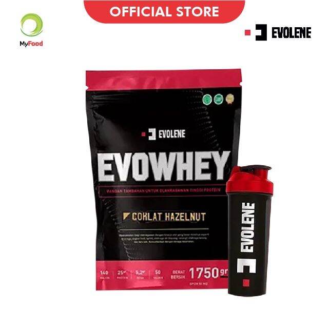 Evolene EvoWhey 50 Sachet 1750g BPOM HALAL Minuman Susu Tinggi Protein ...