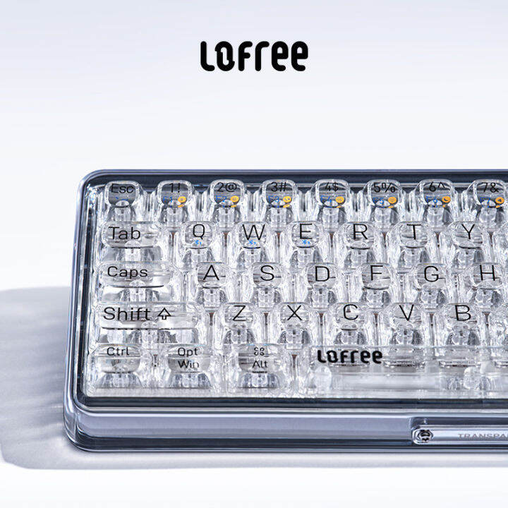 LOFREE Keyboards Basic lofree 1% Keyboards dual-mode mechanical ...