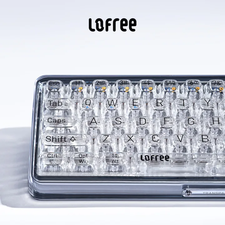LOFREE Keyboards Basic lofree 1% Keyboards dual-mode mechanical ...