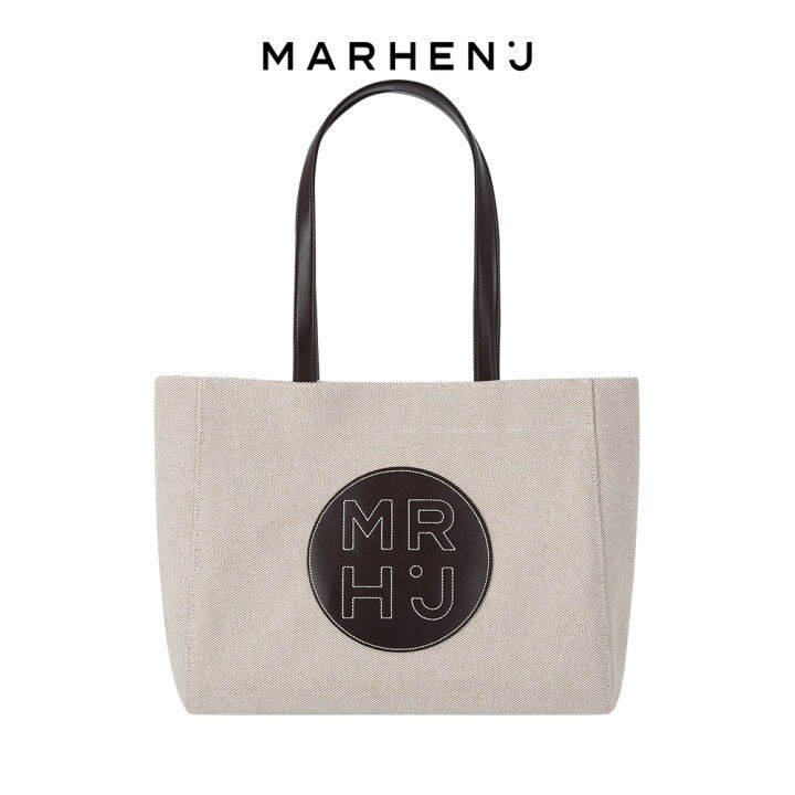 MARHEN.J Bono LeBlanc Bag [Canvas, Apple Leather] | Lazada PH