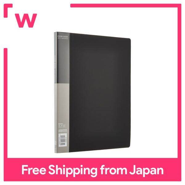 KOKUYO File Clear File Basic A4 20 Sheets Black La-B20D | Lazada PH