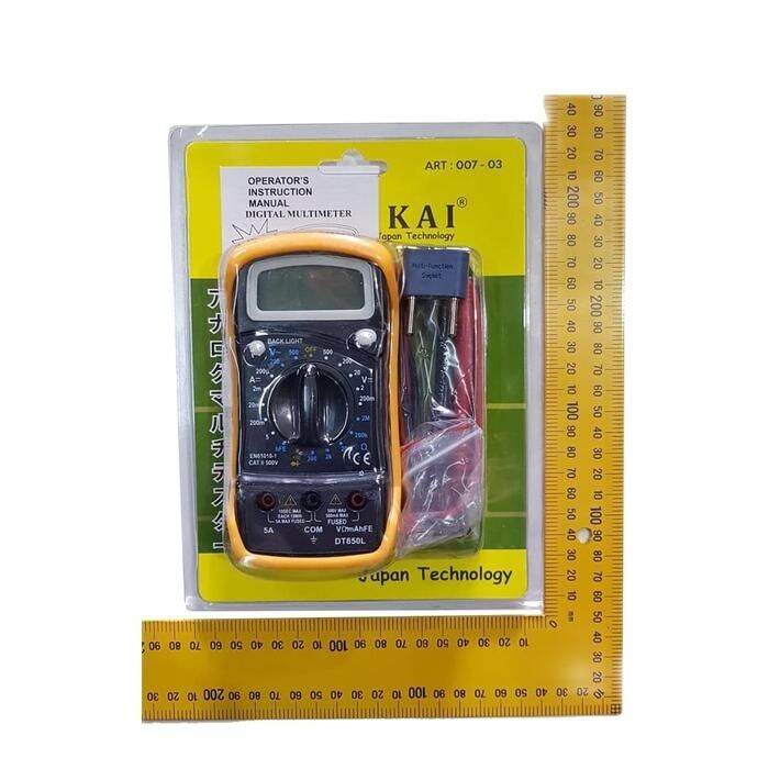 Multitester Avometer Multimeter Multi Tester Digital DT DT850L Nankai ...