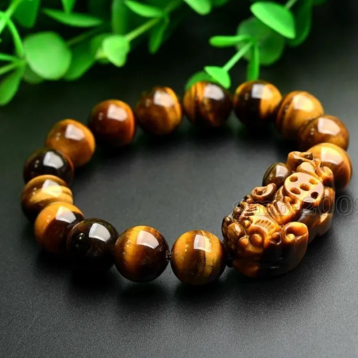 #1 Powerful Wealth Magnet Tiger Eye Piyao Bracelet | Lazada PH