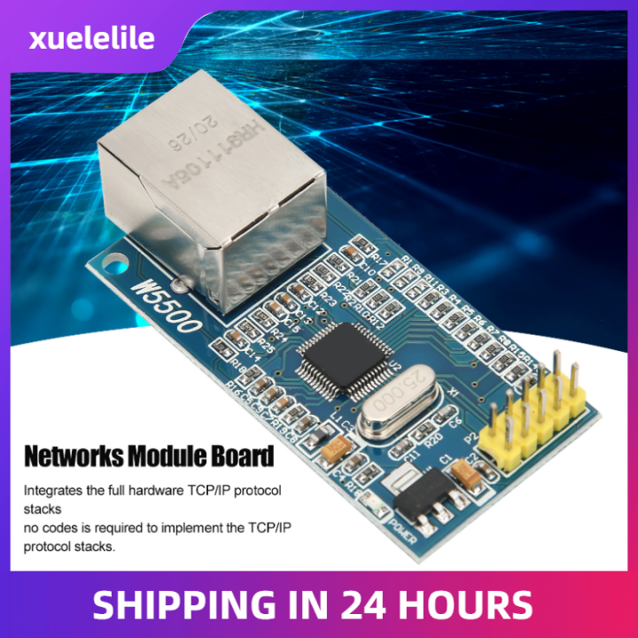 New W5500 Ethernet Networks Module Hardware Tcpip For Microcontroller Automatic Lazada Ph 