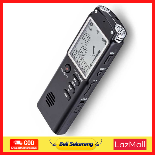 Perekam Suara Digital Voice Recorder 8GB - T60 / Voice Recorder Perekam ...