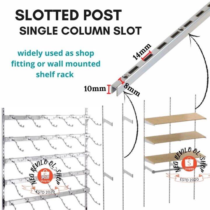 Slotted Post and Bracket/Connectors for Slotted Post | Lazada PH