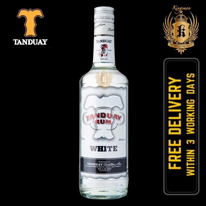 Tanduay White Rum 3 Years 700ml | Lazada Singapore