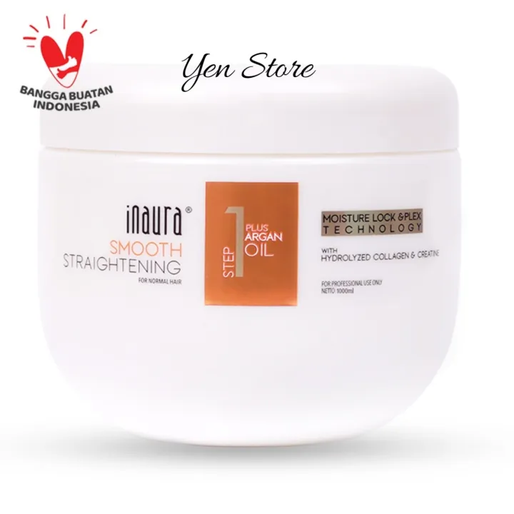 Inaura smooth strightening 1000 gram obat smoothing permanen ...