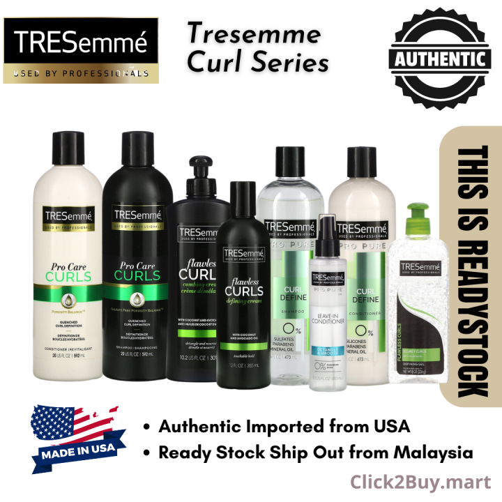 [Ready Stock] TRESemme Curl Shampoo / Curl Conditioner Rambut Kerinting ...