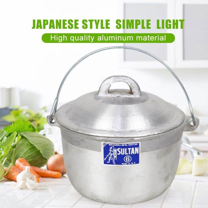 S6 Sultan Kaldero Aluminum Pot | Lazada PH
