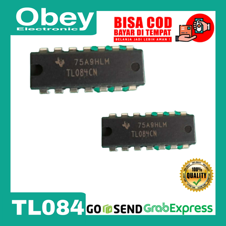 IC TL084CN/TL 084 CN | Lazada Indonesia