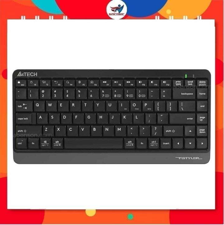 Bàn phím mini không dây A4tech FBK11 màu đen - Bluetooth | Lazada.vn