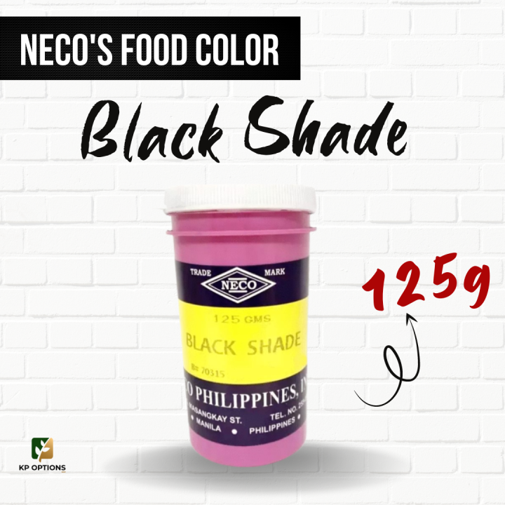 Black Shade NECO Food Color 125gms | Lazada PH