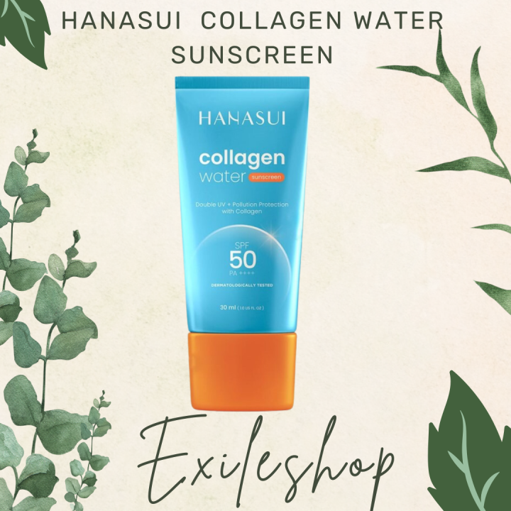 Hanasui Collagen Water Sunscreen SPF 50 | Lazada Indonesia