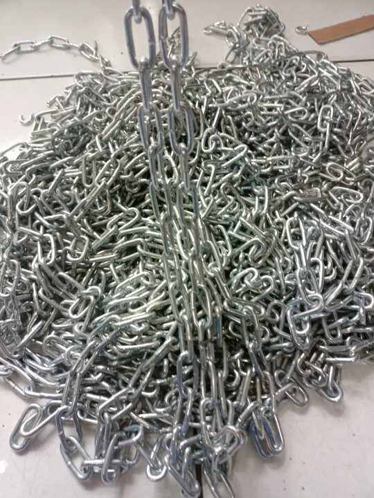 Rantai 1 ,2,3,4,5,6,7,8,9 dan 10 meter ukuran rantai 1/8 (3 mm) rantai ...