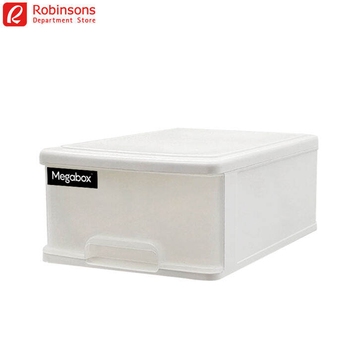 Megabox 1-Layer Drawer (White) | Lazada PH