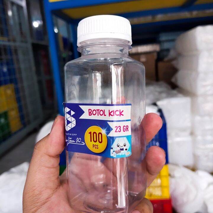 (ISI 100 pcs) Botol Kick 250ml 23gr Botol Jus Botol Minuman Botol Kick ...