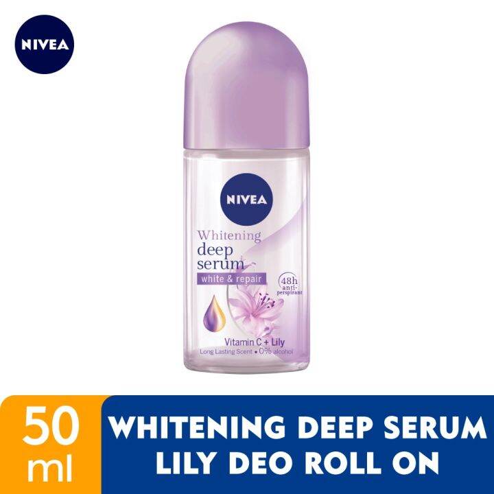 NIVEA Deodorant Female Lily Roll On (50ml) | Lazada