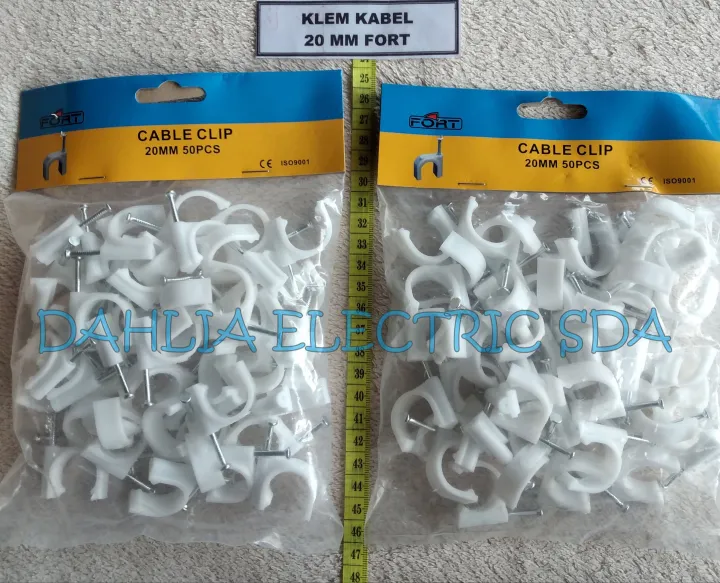 KLEM KABEL 20MM FORT (1 PACK ISI 50 PCS) | Lazada Indonesia