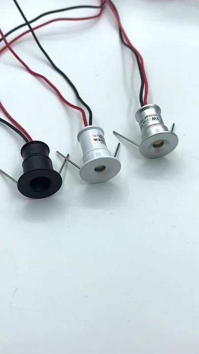 IP65 1W 12V Mini LED Downlight Dimmable Outdoor Spotlight Stair Cabinet ...