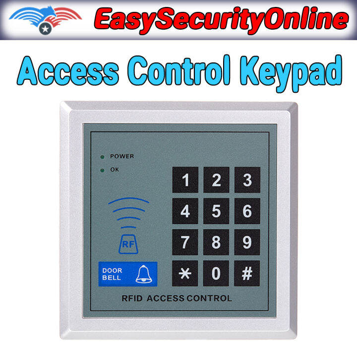Door Access Control Keypad Lock ID Card Password Security KEYPAD ONLY ...