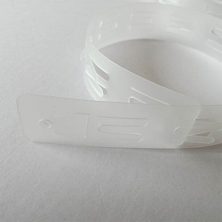 Hook PP Milky White Frosted Hanging Strip PVC Supermarket Food ...