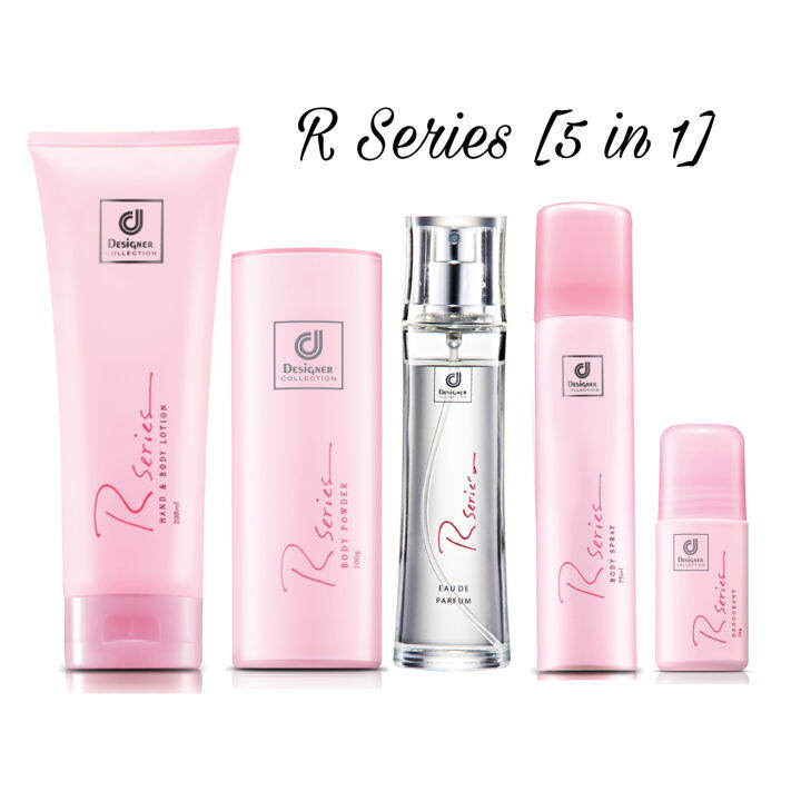Designer Collection R Series [Lotion, Powder, Deodorant, EDP, Spray] [5 ...
