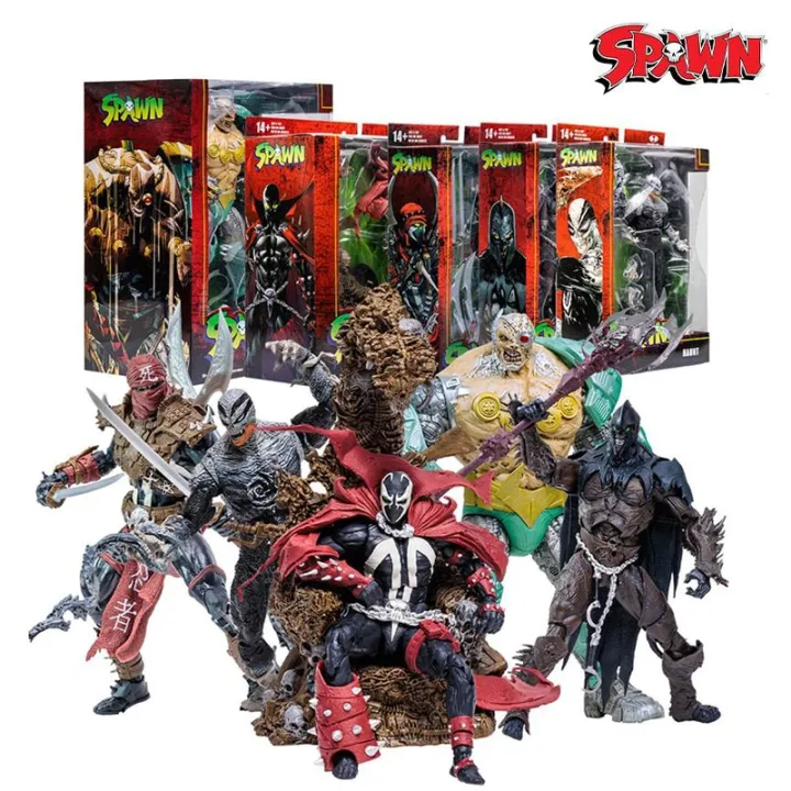 Original McFarlane Spawn Third wave Throne Anime Action Figure 7inch ...