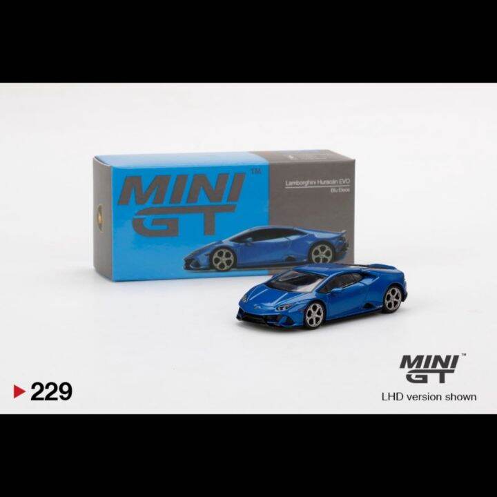 MGT Miniatur Diecast Mobil Lamborghini Huracan EVO Warna Biru Setir ...