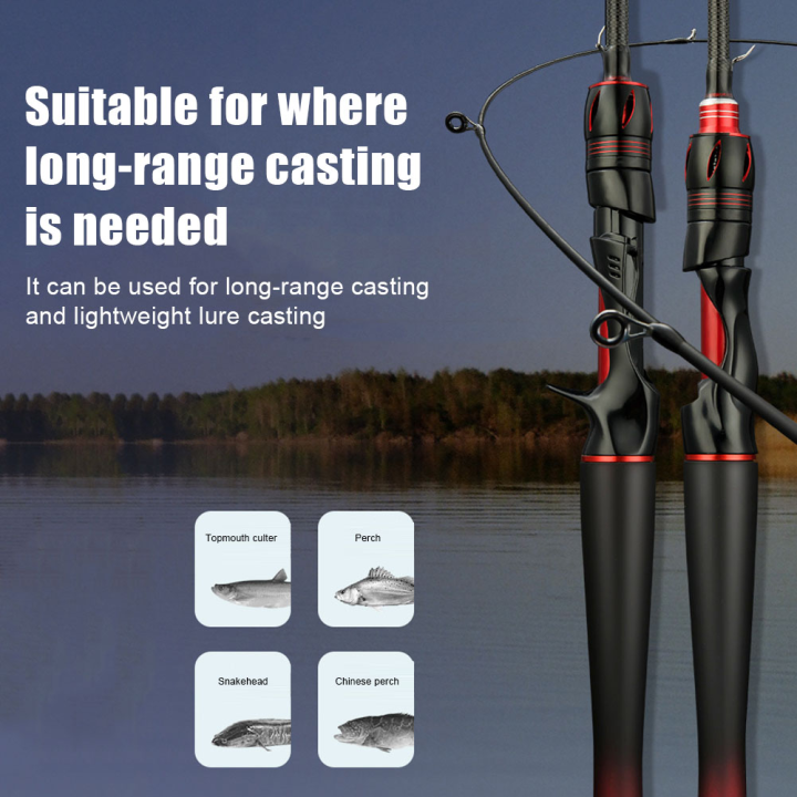 DAIWA Spinning Casting Rod 1.65M/1.8M คาร์บอนไฟเบอร์ตกปลา Rod M & ML 2ชิ้นปลาคาร์พตกปลาน้ำจืด ...