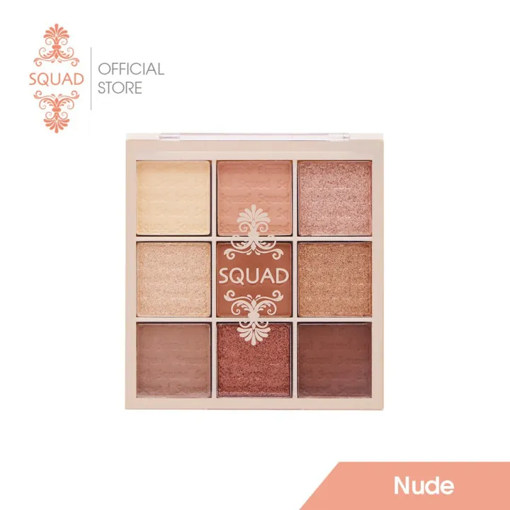 Squad Cosmetics NUDE Mini Eyeshadow Palette | Lazada PH