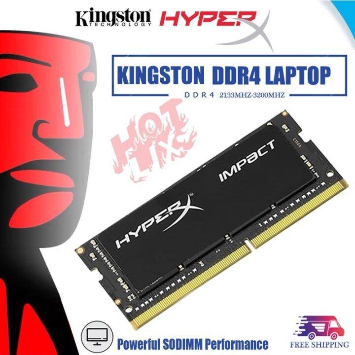 Ready Stock Kingston Hyperx Impact Laptop DDR4 RAM 4GB 8GB 16GB 2133Mhz 2400Mhz 2666Mhz 3200Mhz ...