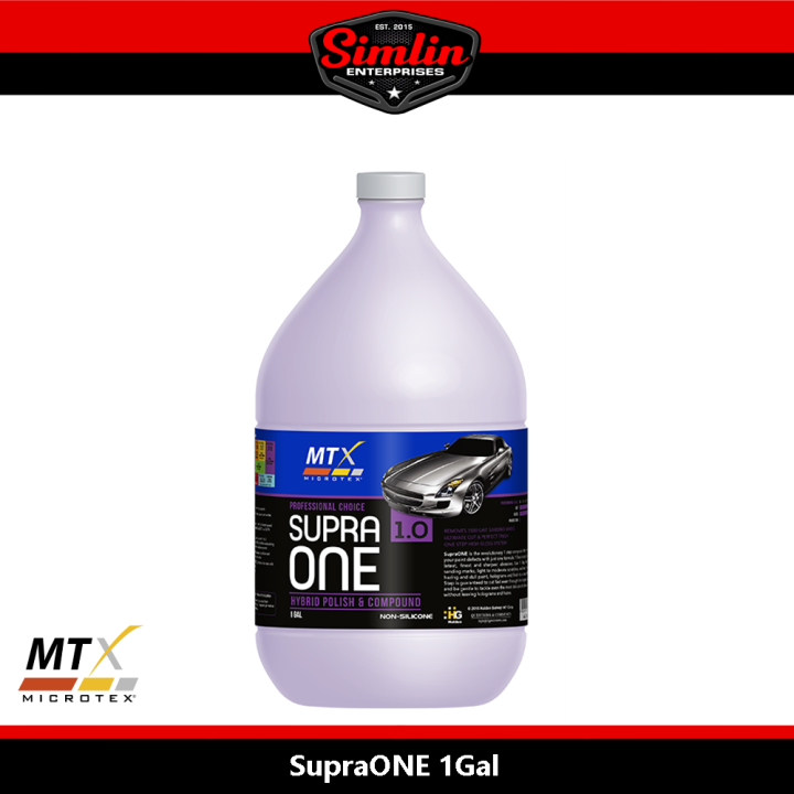 Microtex MTX SupraONE Auto Hybrid Polish and Compound 1 Gal | Lazada PH