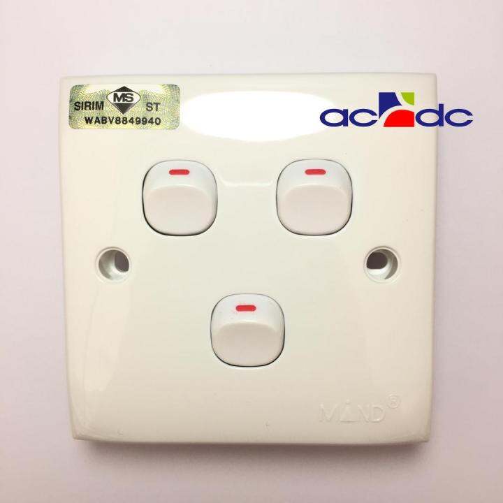 MIND 3G1W SWITCH FLUSH 2K103-1W | Lazada