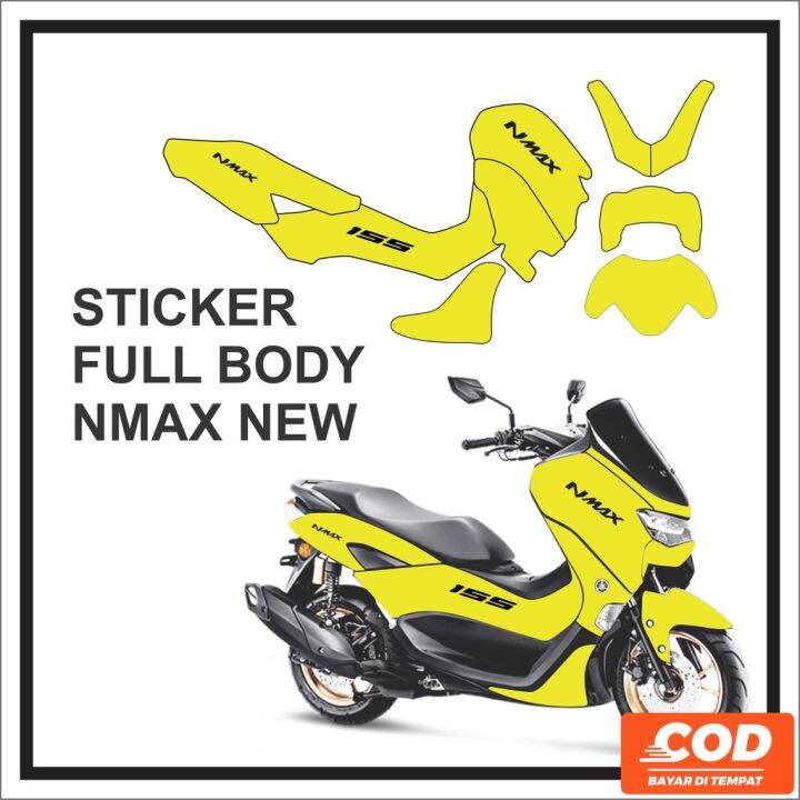 Stiker Decal Motor YAMAHA NMAX NEW Full Body Sticker NMAX Baru Motif ...