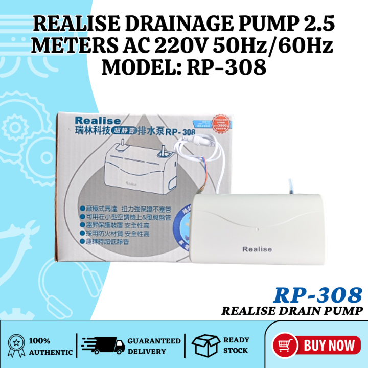 FOURHMC HIGH QUALITY REALISE DRAINAGE PUMP AC 220V 50Hz/60Hz MODEL: RP ...