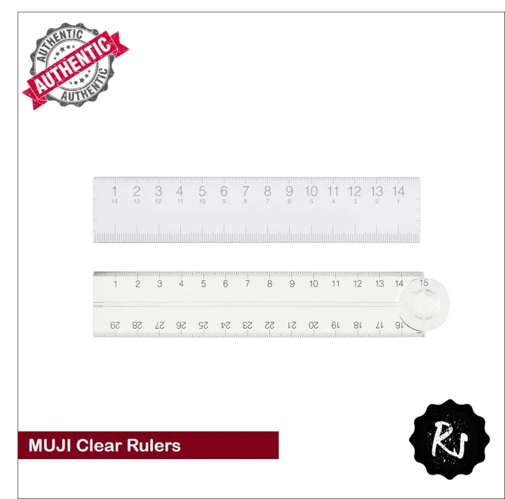 Muji Clear Ruler | Lazada PH