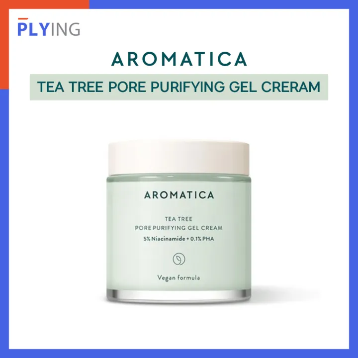 [AROMATICA] Tea tree Pore Purifying Gel Cream (100ml) Pores Cream ...