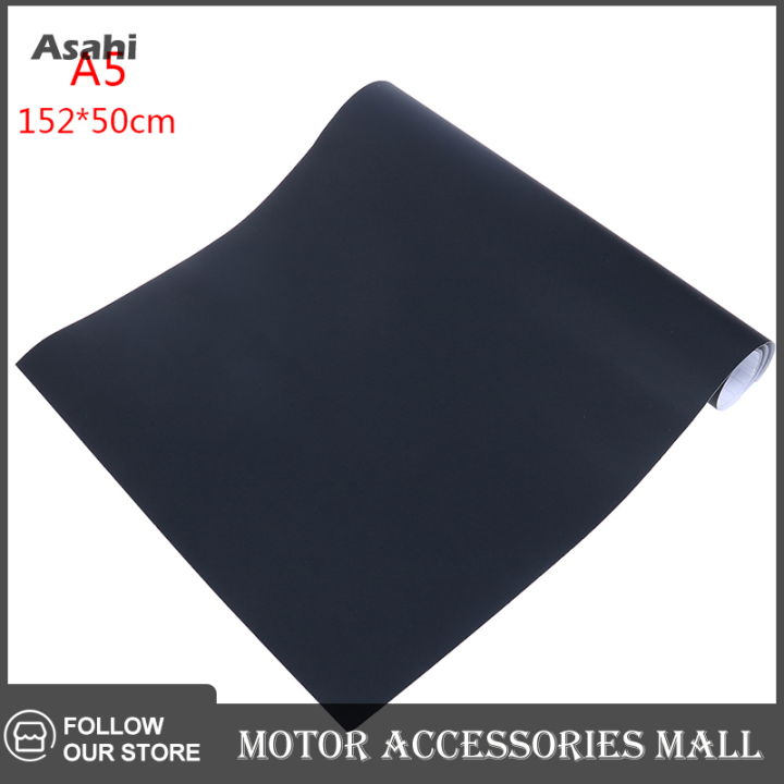 Asahi Motor Car matte black vinyl film wrap DIY sticker vehicle 3d ...