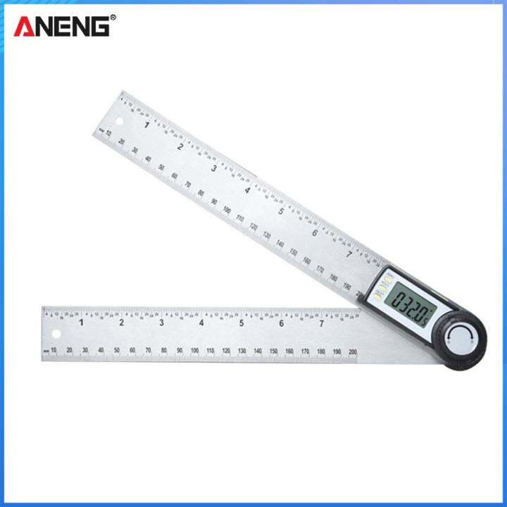 High Precision Digital Angle Finder Multi-Purpose Measuring Ruler ...
