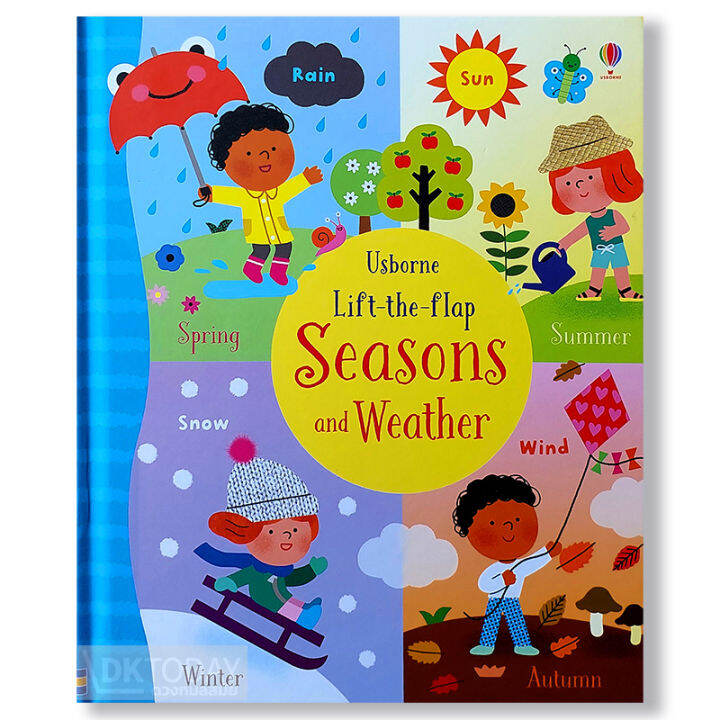 LIFT-THE-FLAP SEASONS AND WEATHER BY DKTODAY | Lazada.co.th