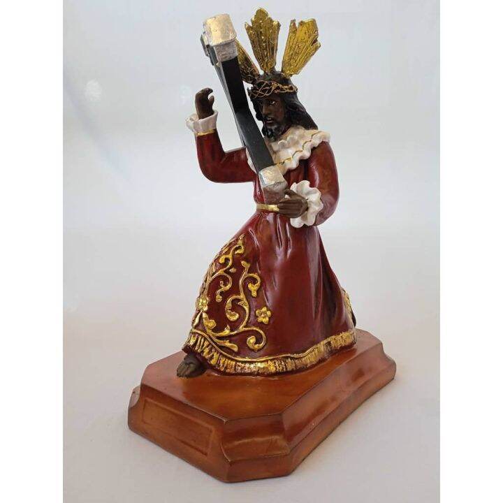 Mini Statue of The Black Nazarene Nuestro Padre Jesus Nazareno | Lazada PH