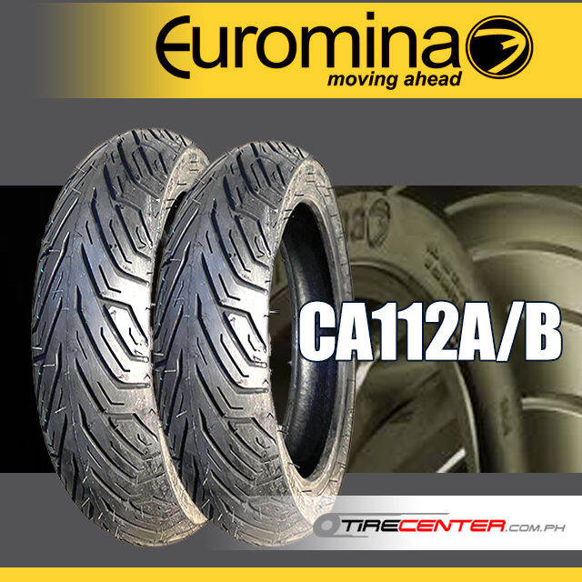 XMAX Tire Combo 120/70-15 & 150/70-14 Euromina CA112A Tubeless Tires ...