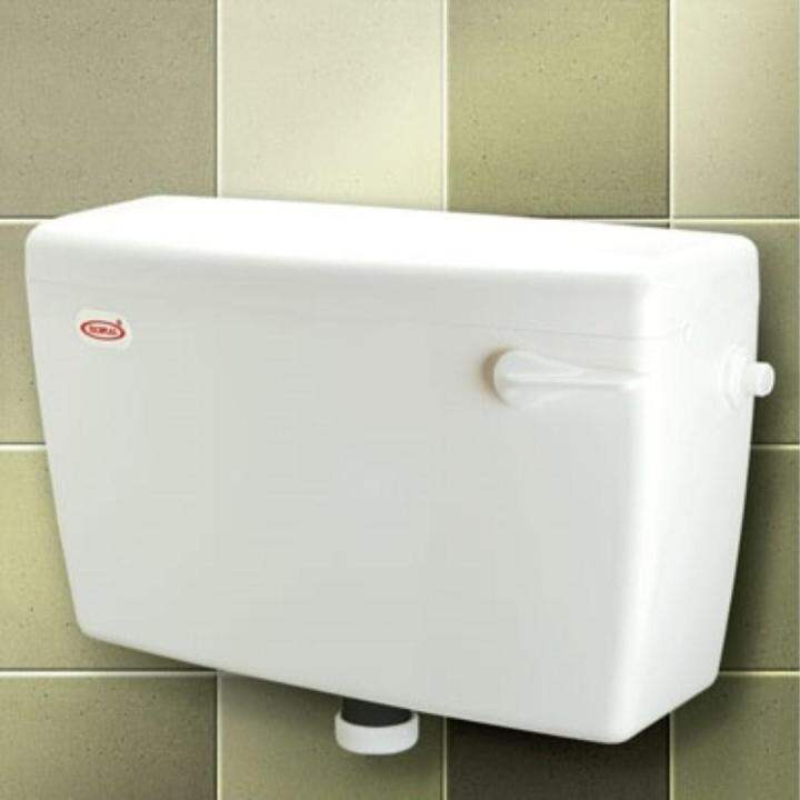 Techplas Low Level Plastic Cistern 1001-ll 9 Liters / Tangki Plastik 9 ...