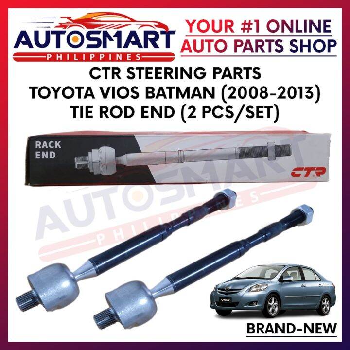 CTR Toyota Vios Batman (2008-2013) Rack End Set | Lazada PH