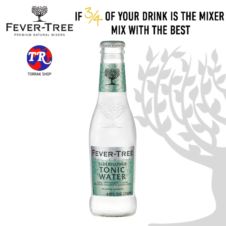 Fever Tree Elderflower Tonic Water ฟีเวอร์ทรี เอลเดอร์ฟลาวเวอร์ โทนิกวอ ...