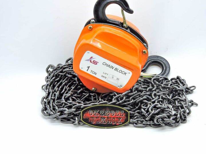 Chain Block 1 Ton X 6 Meter K55 | Lazada Indonesia