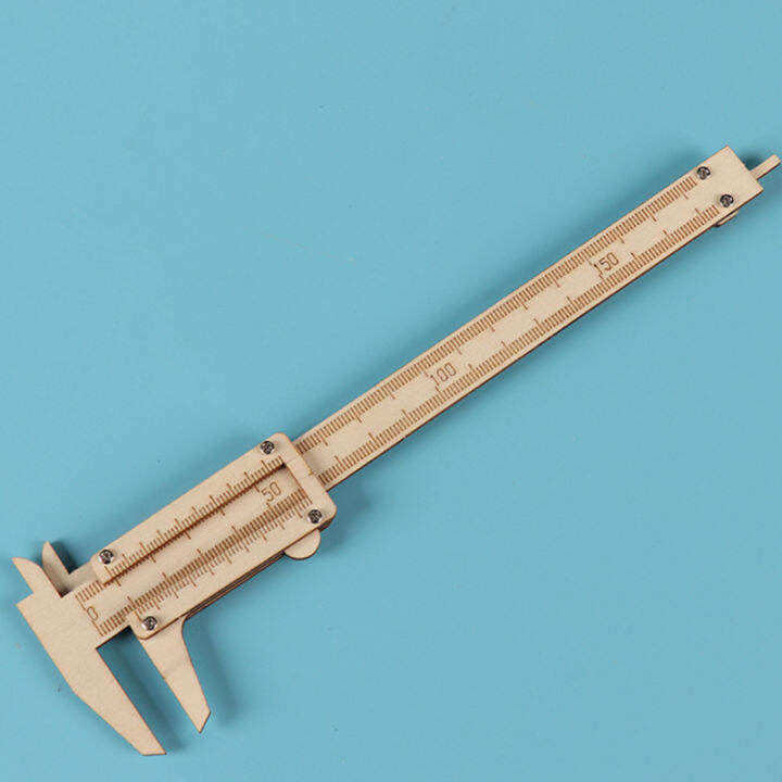 PickEgg [New] Wood Calipers Rulers Learning Straight Office Measuring ...